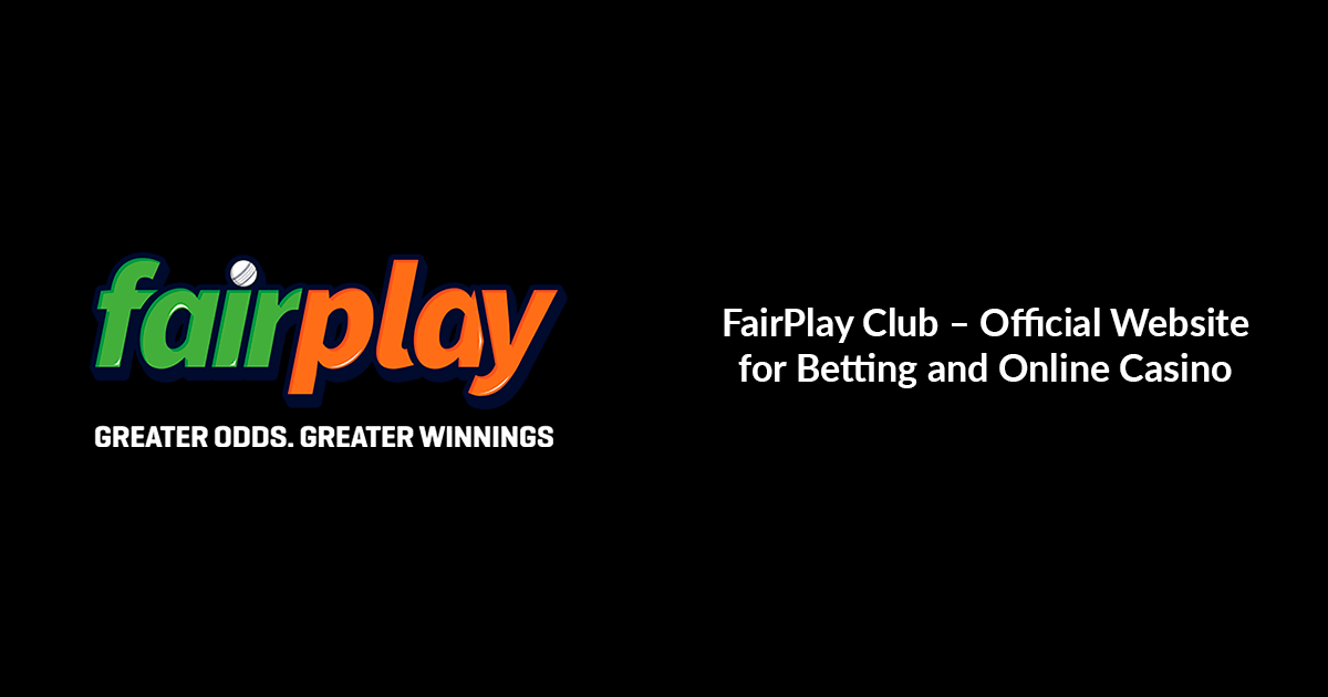 Fairplay Betting & Casino Site Official in India ᐉ Get Bonus ₹30,000 ...